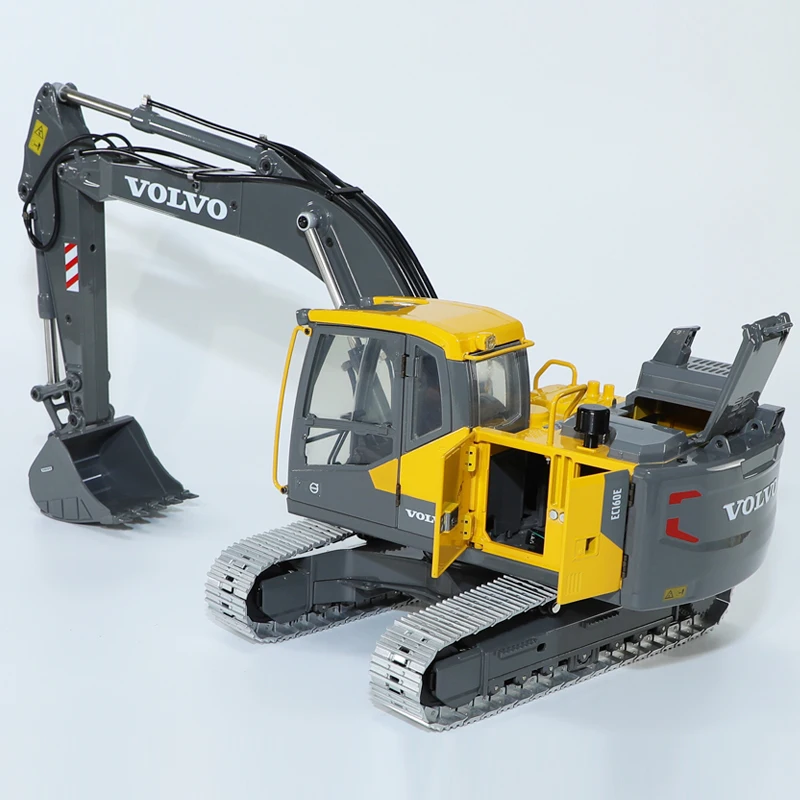 Larger Metal Construction Digger Model E010-003 Double Eagle 2.4G 1:14 ...