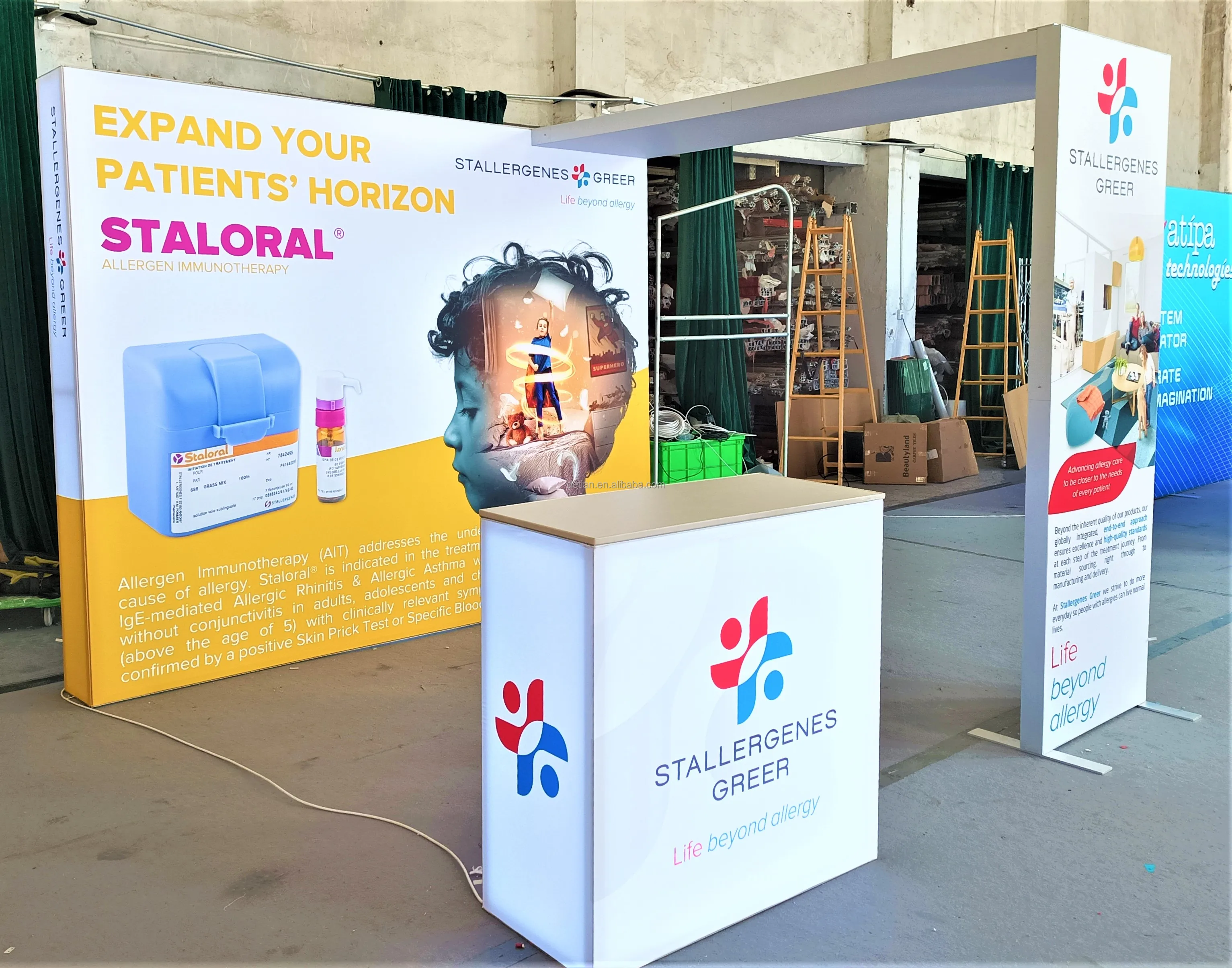 Custom Printed Backlit Background Light Backdrop Led Portable ...