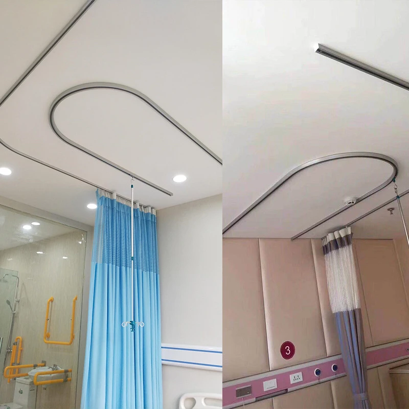 Customized Aluminum Profile Medical Curtain Track