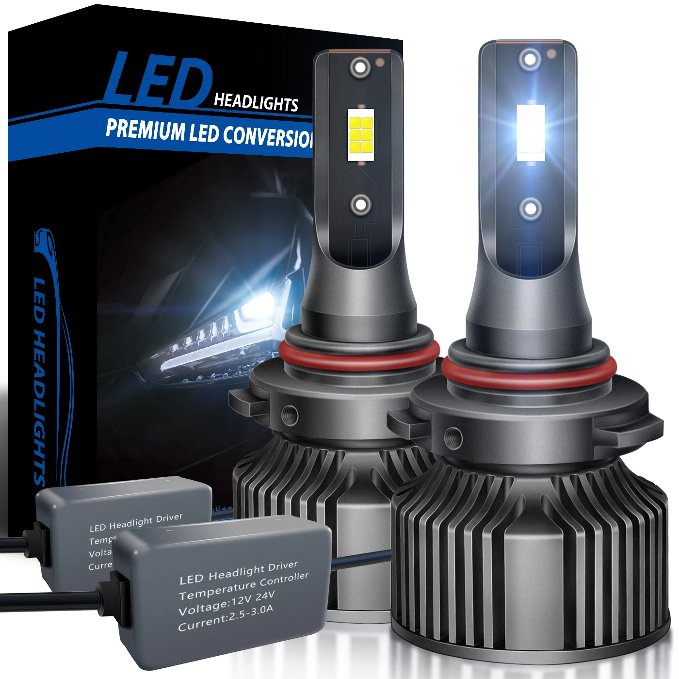 H11 9005 9006 9012 H3 9140 9145 880 881 H4 9004 H13 Led Headlight ...