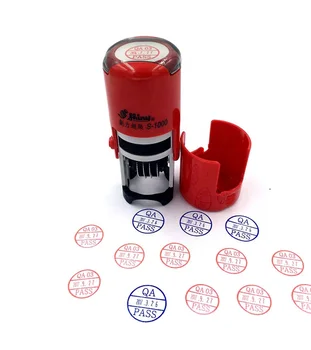 Shiny Date Ink Stamp Super S-1000 Passed Inspection Qc Qa Iqc Oqc Ipqc ...