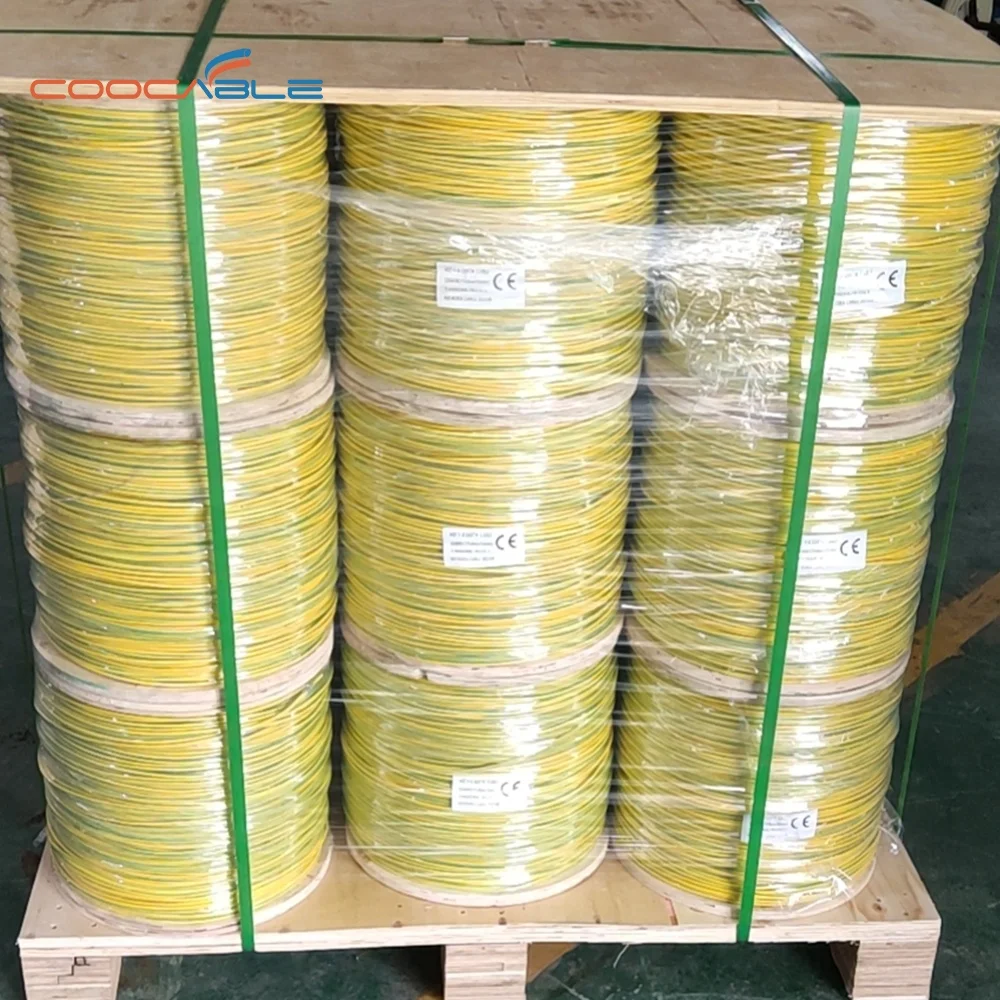 1.5mm 2.5mm 4mm 6mm 10mm 16mm 25mm Yellow And Green Ground Cable ...
