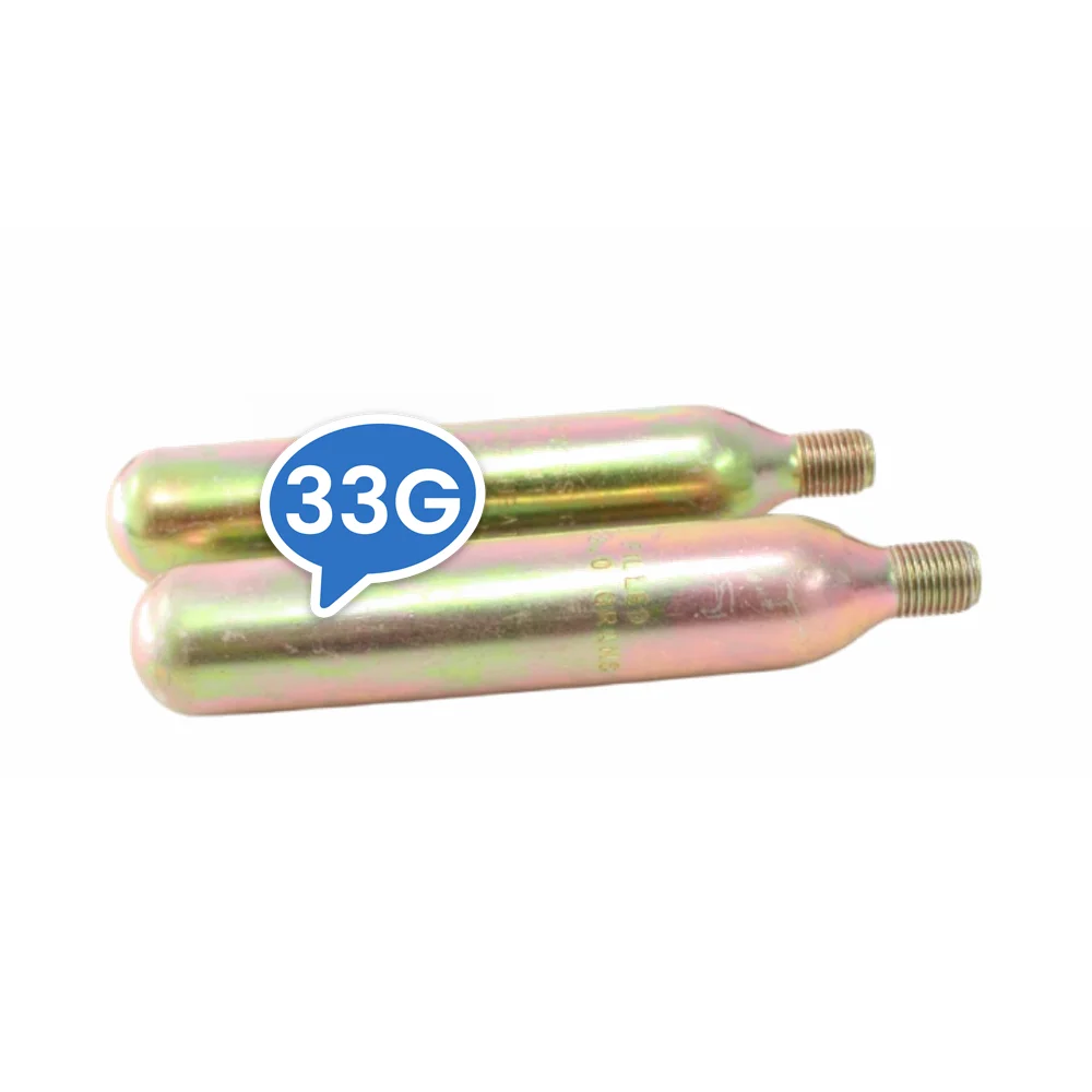 Small Carbon dioxide cylinders co2 gas cartridges 33g 17g 18g 22g 16g ...