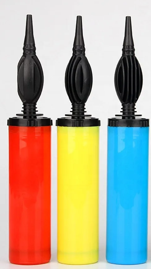 Profesional Green Purple Double Manual Balloon Pump Balon Inflator ...