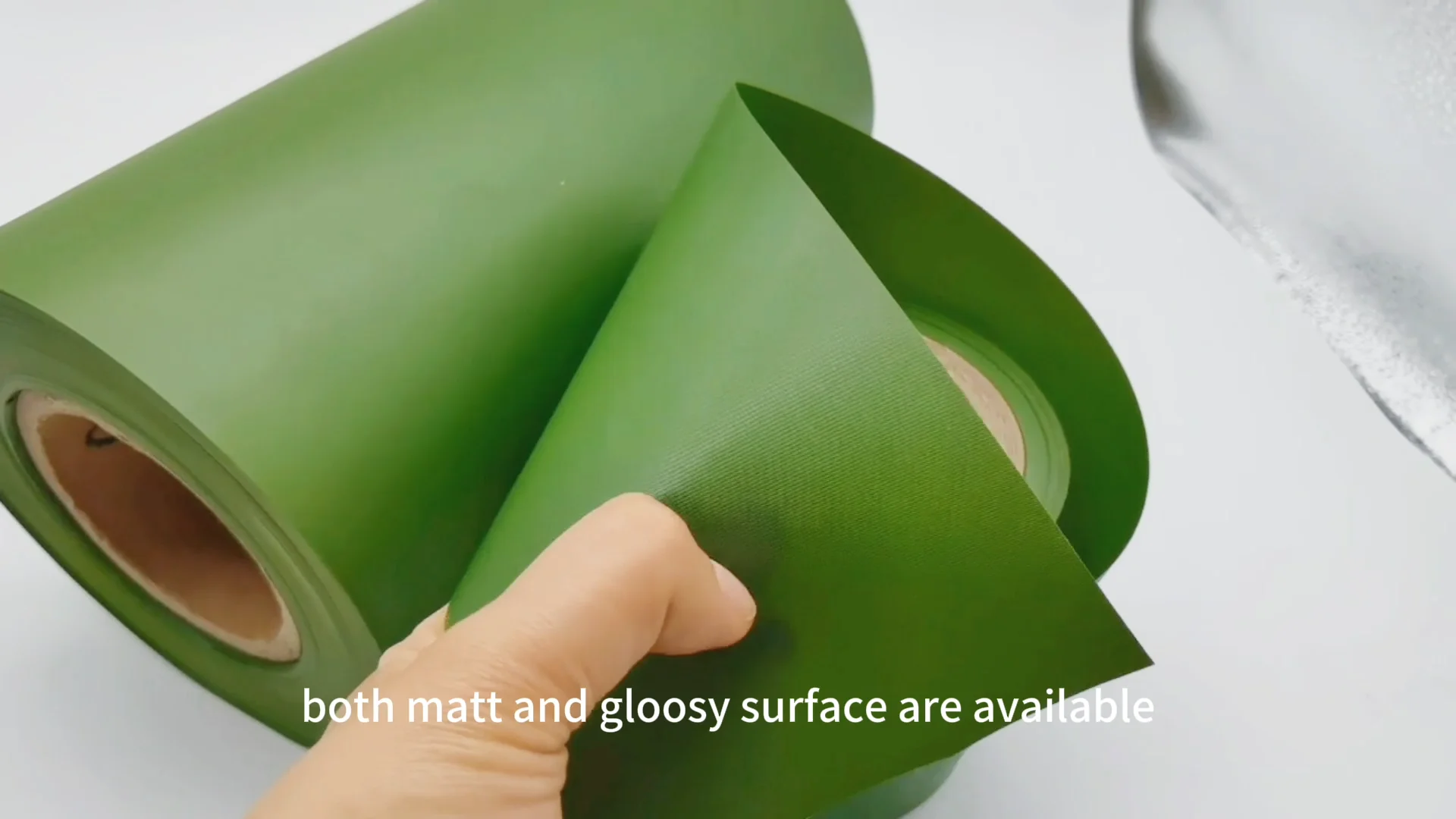 Plastic Rigid Green Pvc Roll For Artificial Christmas Tree Leaves From ...