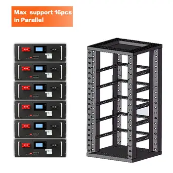 Oem 48v 5kw Lifepo4 Server Rack Battery Telecom Server Rack With Ac And ...