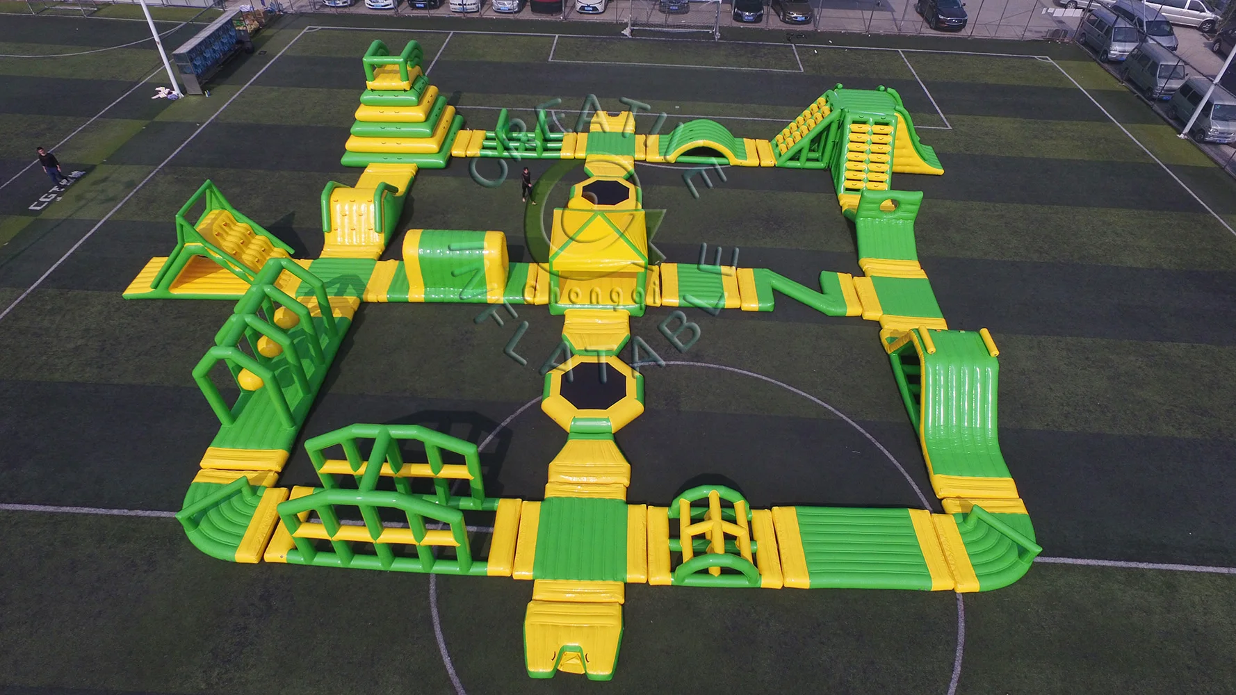 Factory Price Inflatable Water Obstacle Course Inflatable Floating ...