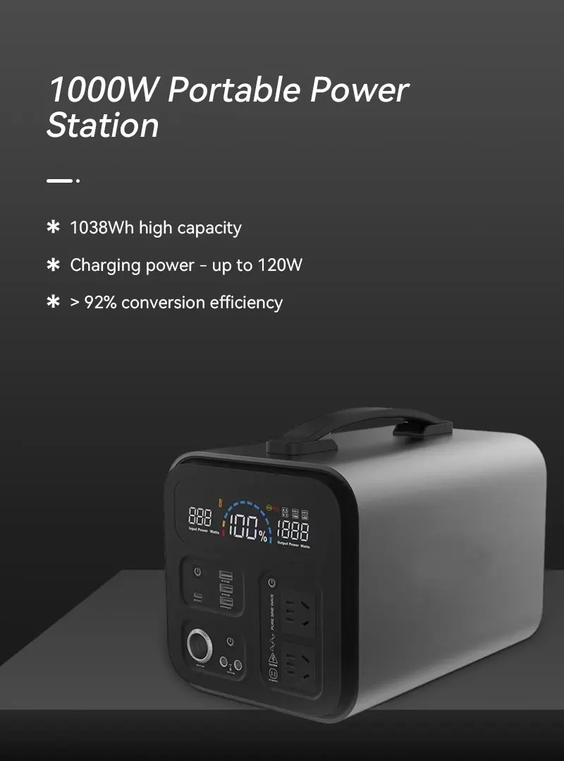 Best Quality 1000w Linicomno2 Battery Energy Storage Supply Outdoor ...