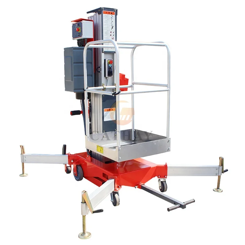 12m 150kg Load Capacity Single Mast Ladder For Roof Industrial Man ...