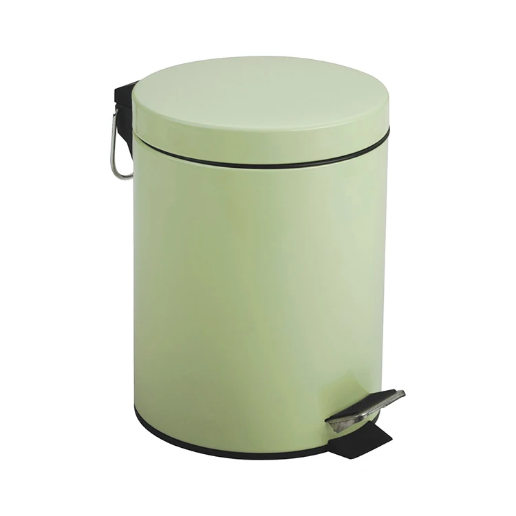 Purple Circle Design 3l 5l 7l 12l 20l Stainless Steel Trash Garbage Can Bin For Home Kitchen ...