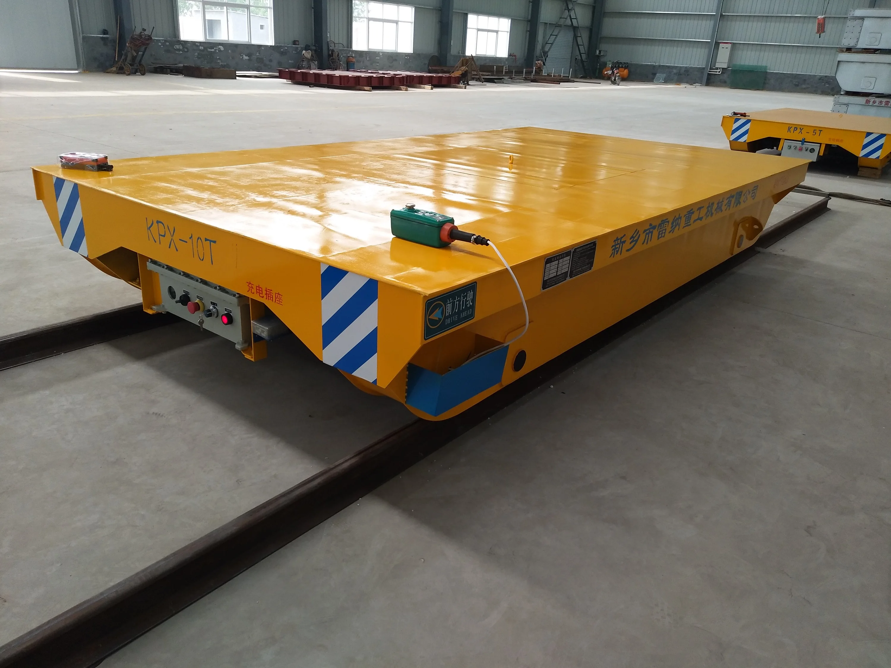Copper Flat Bar Transport Trolley - Efficient Material Handling