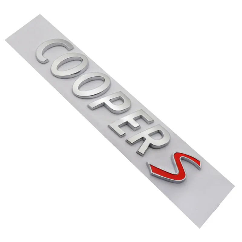 For Bmw Mini Cooper Coopers Logo Modified General Accessories Tail ...