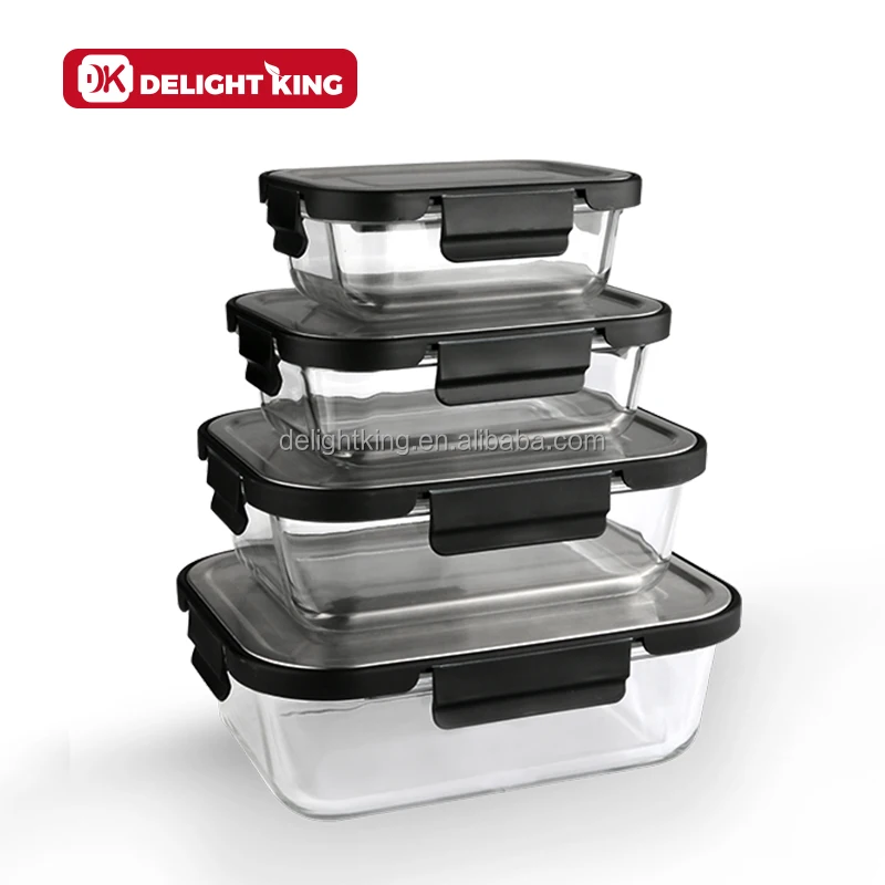 Sslid Glass Food Container - Durable & Freshness Preserving