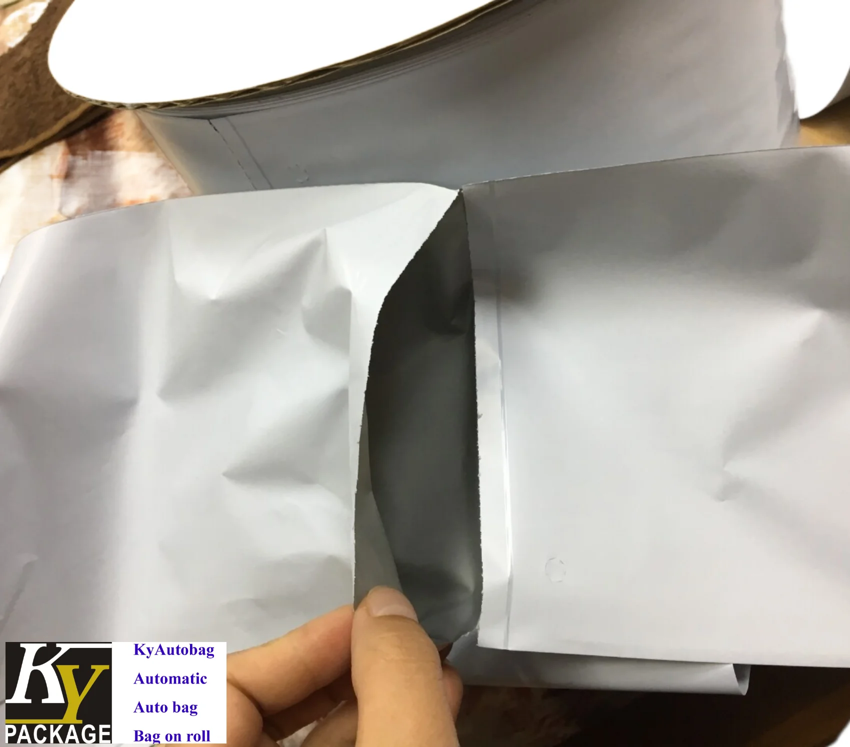 Rollbag Pre-opened Bags On A Roll For Auto Baggers?/automatic Pre-opened Bags On Roll/pre-opened ...