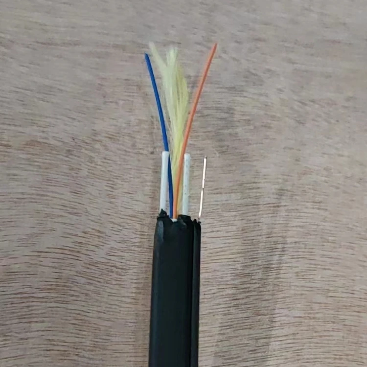 2 Core Toneable Fttp Tight Buffered Drop Cable G657a G652d Flat Drop ...
