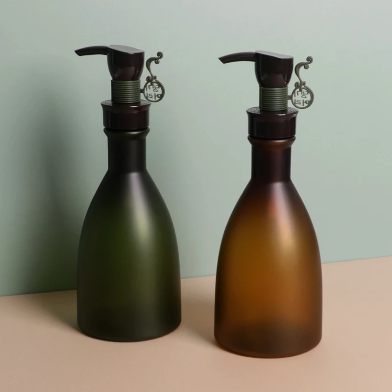 Luxury Shampoo Conditioner Plastic Pump Bottle Body Wash Scrub 300ml ...