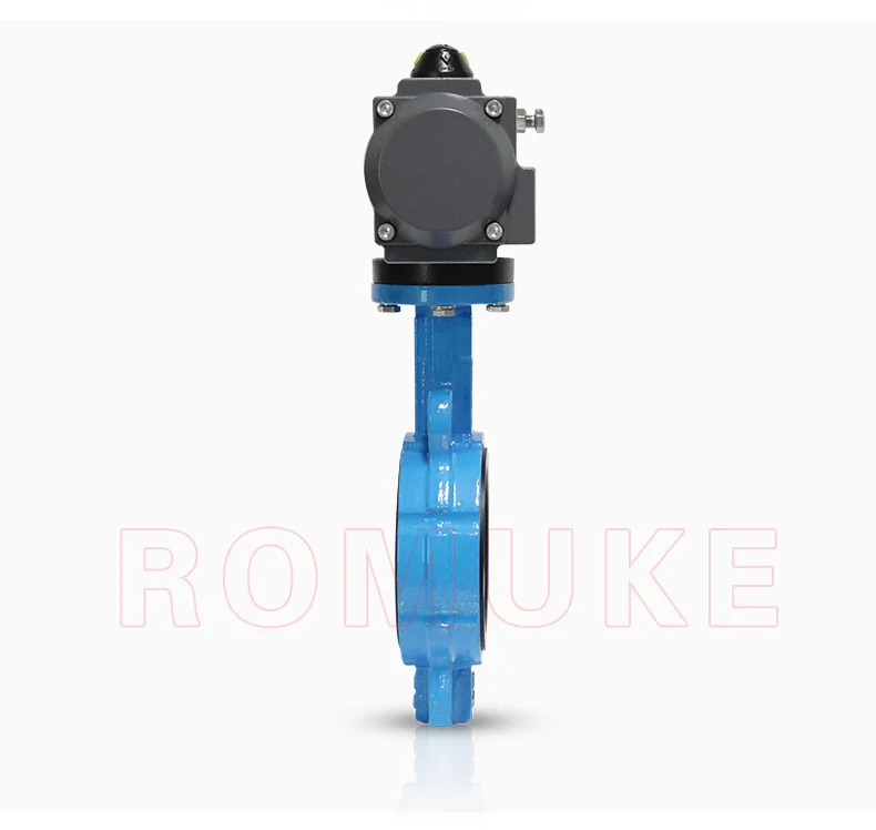 D671X-16Q Pneumatic Butterfly Valves - Ductile Iron Soft Seal