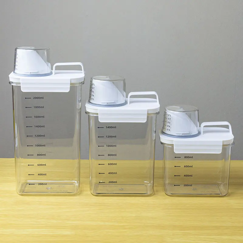 Wholesale Food Storage Container Set Transparent Airtight Cereal & Dry ...