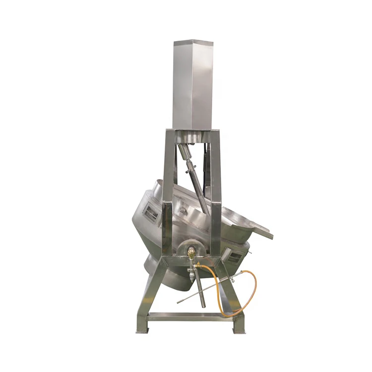 Automatic Tilting Jacketed Kettle/gas Jacketed Cooking Wok/planetary ...