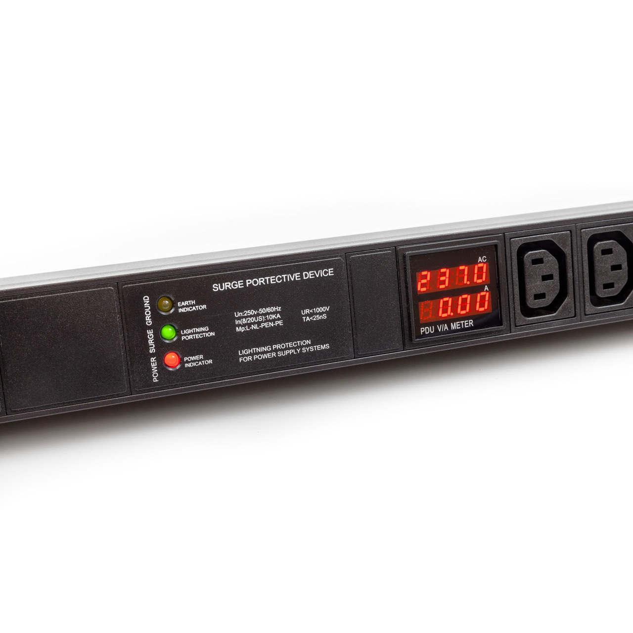 OEM PDU with Digital Meter - 240V 30A Metered PDU