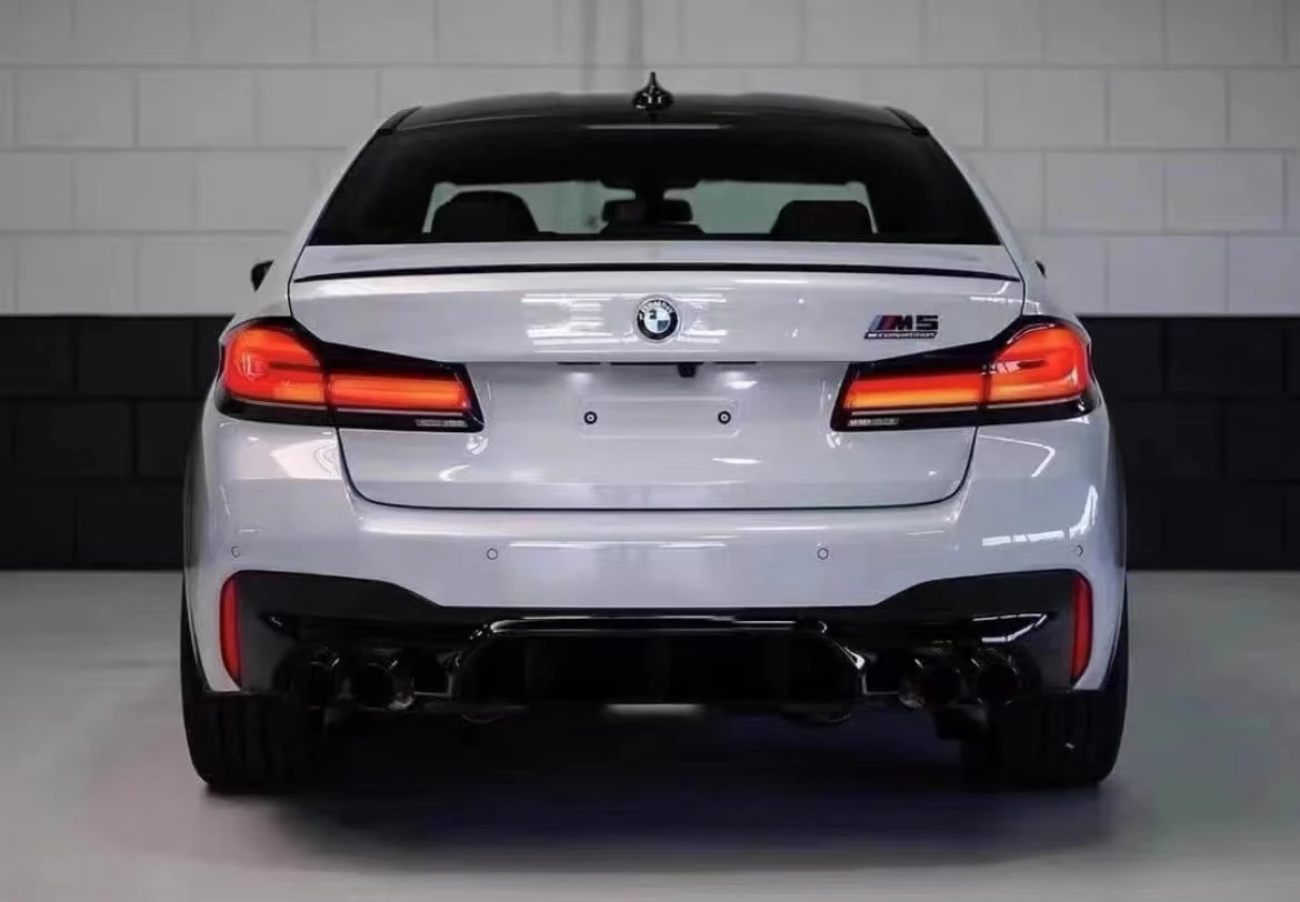 Body Kit For Bmw F10 Upgrade To 2022 M5 G30 Front Bumper Rear Bumper ...