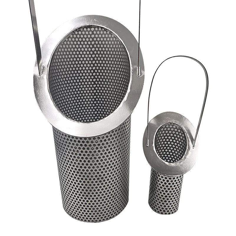 Stainless steel 304 fine filter mesh basket Simplex basket strainer ...