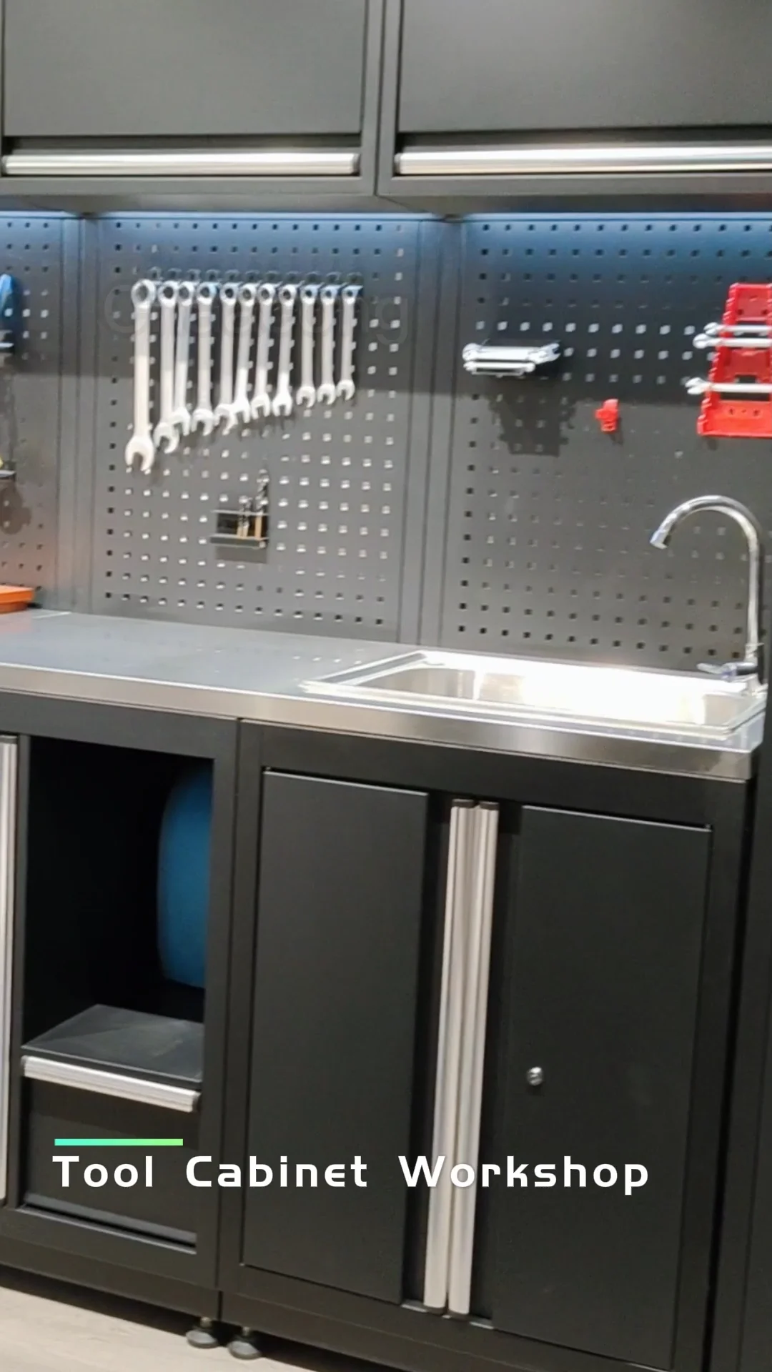 Modular Toolbox Tool Storage System Metal Cabinets For Garage - Buy ...