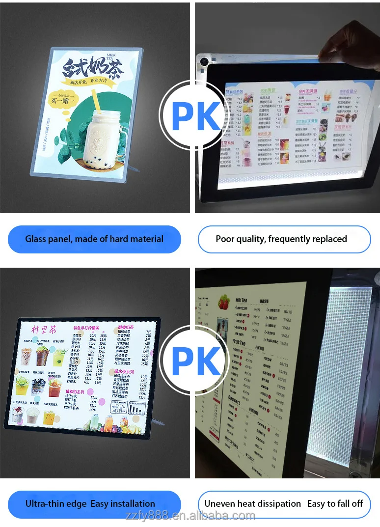 Customizable LED Light Boxes for Advertising & Display