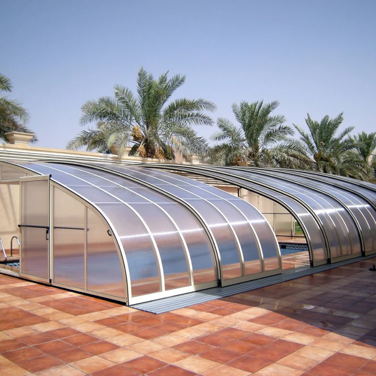 Aluminum Electric Retractable Pool Covers - Eco-friendly