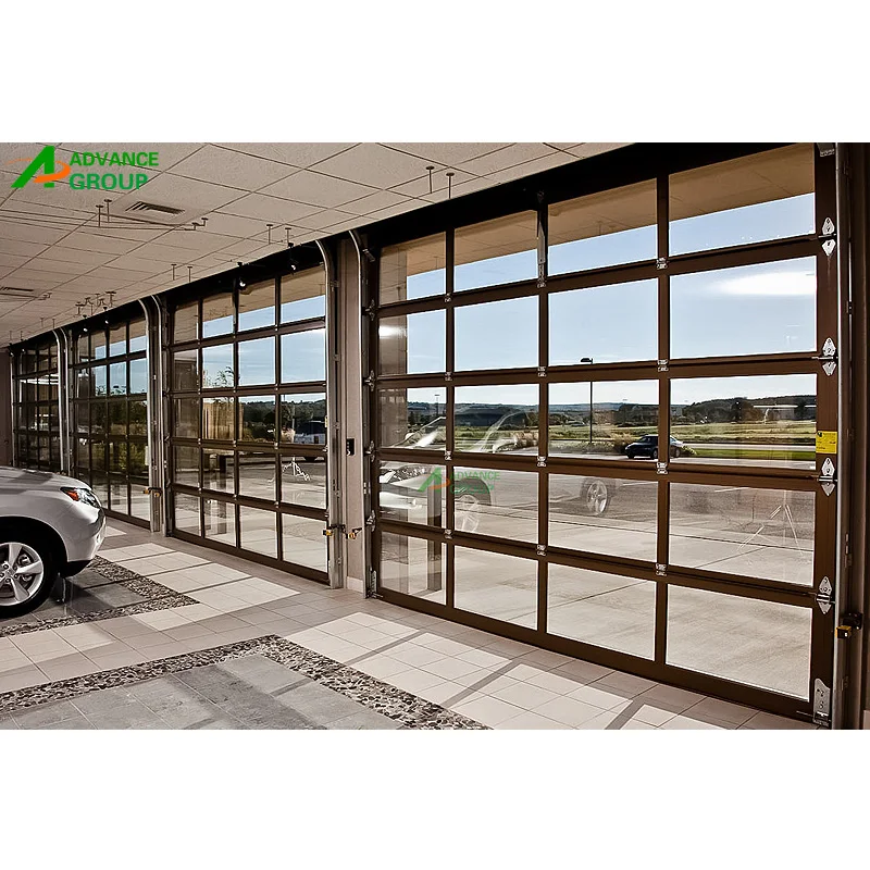 Lift Vertical Folding Door - Electric Side Opening Garage Bi-Fold Doors ...