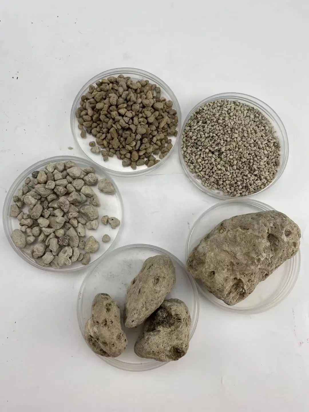 100% Natural Pure White Pumice Particles Super Lightweight Long Handle ...