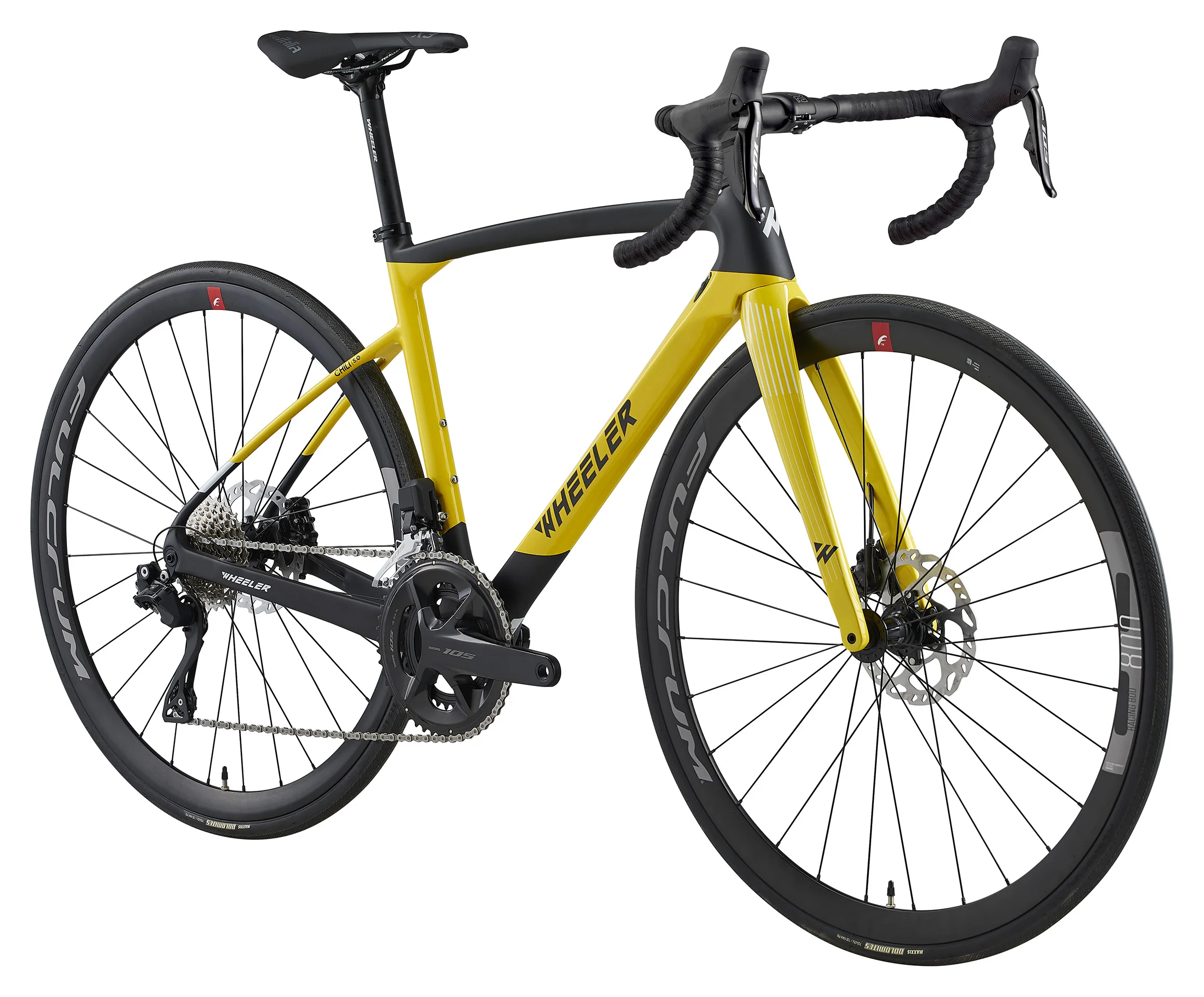 Made In Taiwan Wheeler Road Bike 24speed Carbon Fibre Frame And Front ...