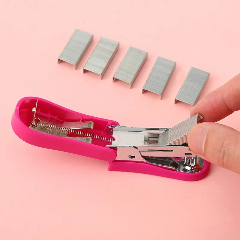 Bview Art Mini Small Staplers Binding Machine Remover Stationery Items ...