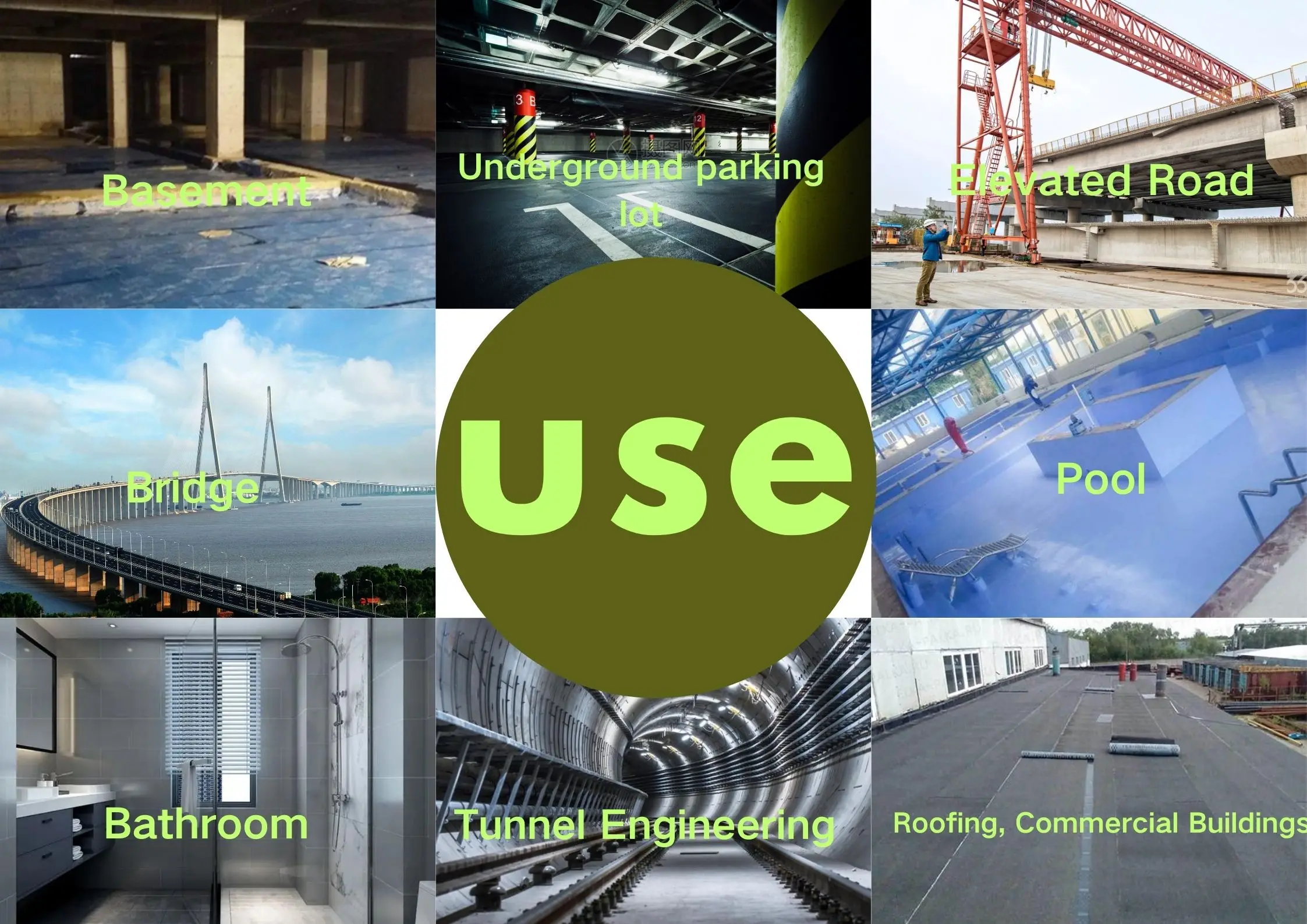 Hot Sale 3-Ply SBS Modified Bitumen Waterproof Roofing Membrane Flexible Underlay for Concrete ...