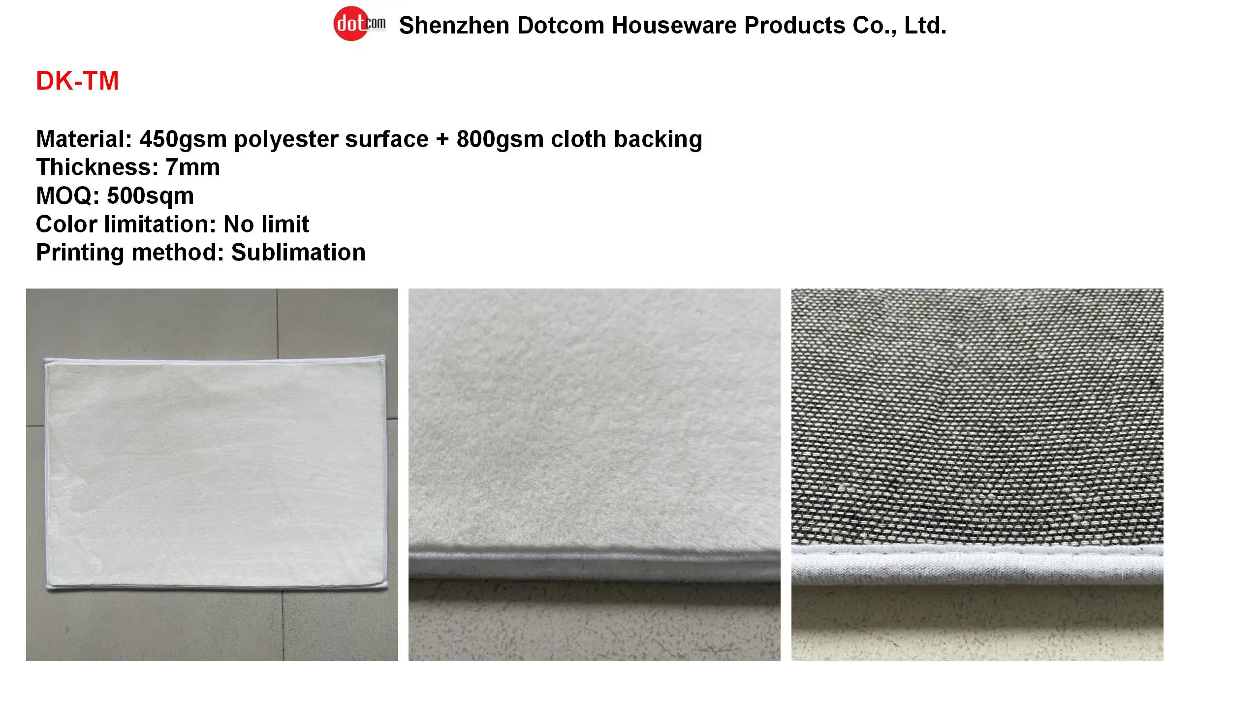 Blank Dye Sublimation Mats - Versatile and Durable