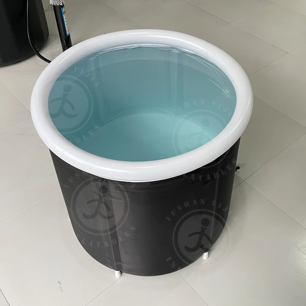 Portable Inflatable Large Soaking Insulated Ice Bath Barrel For Outdoor ...