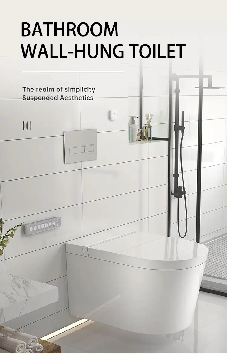 High Quality Concealed Cistern Back To Wall Wc Toilet Set Bathroom ...