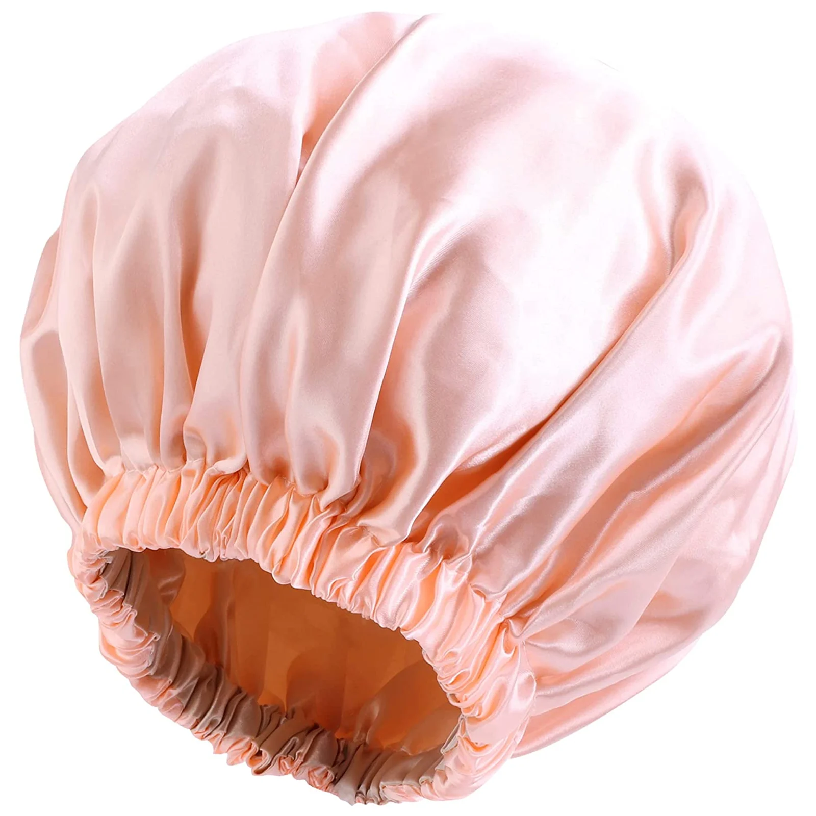 Wholesale Women Satin Silky Sleep Bonnet with Double Layer