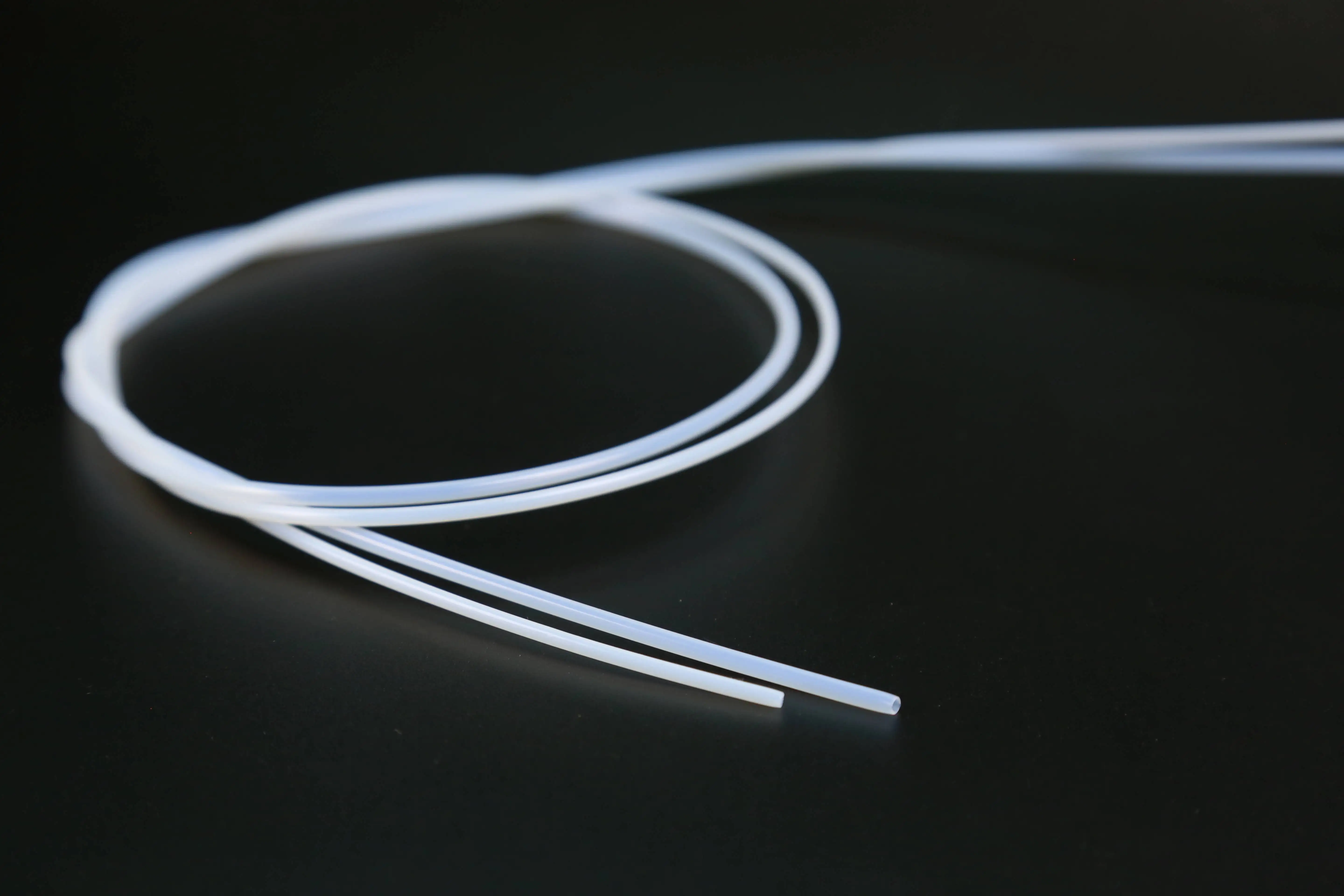 PTFE Material Clear Heat Shrinkable Tube Thin Wall Transparent PTFE Heat Shrink Tubes for Wire ...