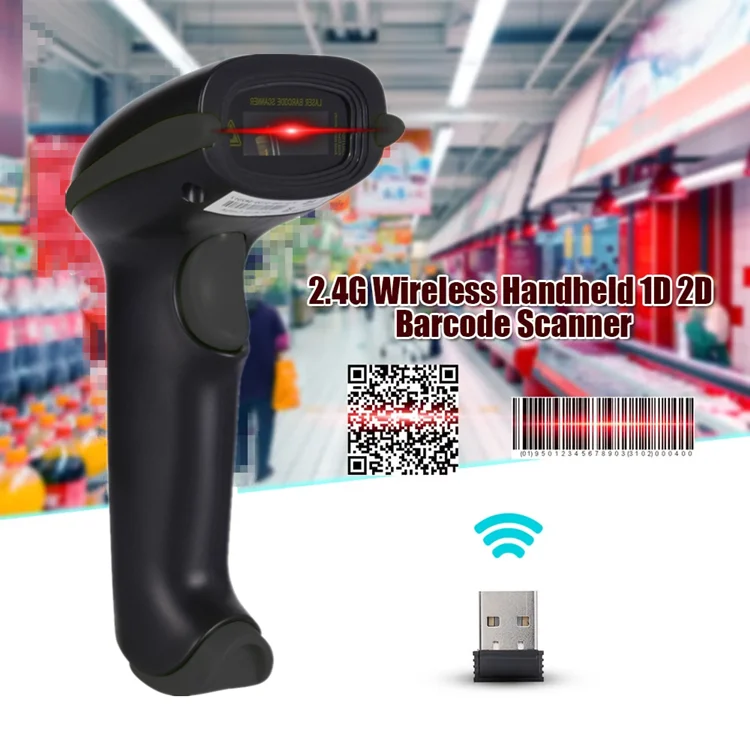 Yhd-5700 Series Nice Look Barcode Scanner Read 1d 2d Qr Code Wired ...