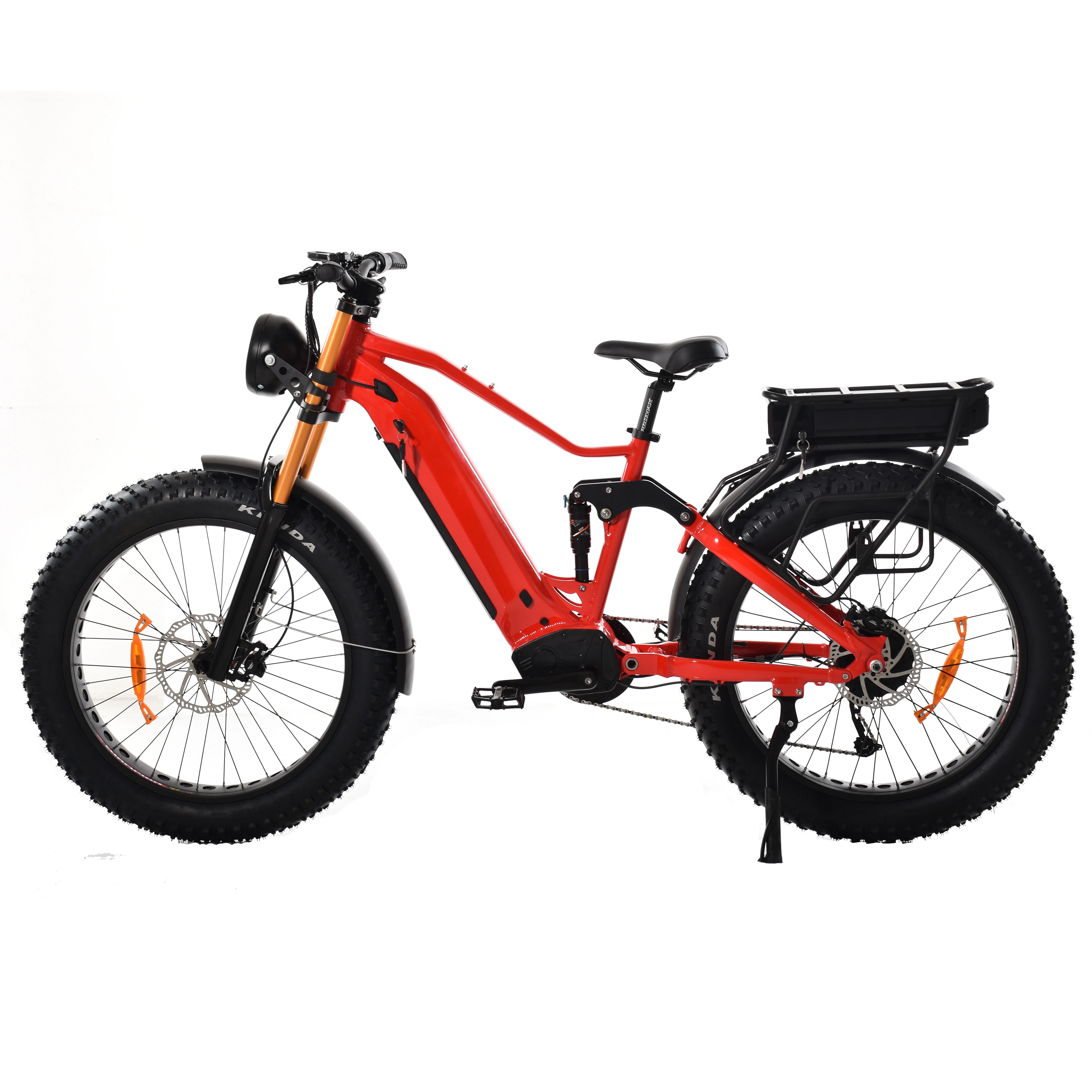 Powerful 1000w 1200w 1500w Dual Batteries Fat Tire Ebike 48v 52v 60v ...