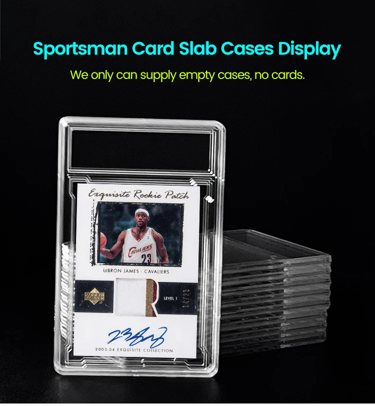 Clear Acrylic Psa Grading Card Slab Cases Graded Guard Psa Slab Bumper ...