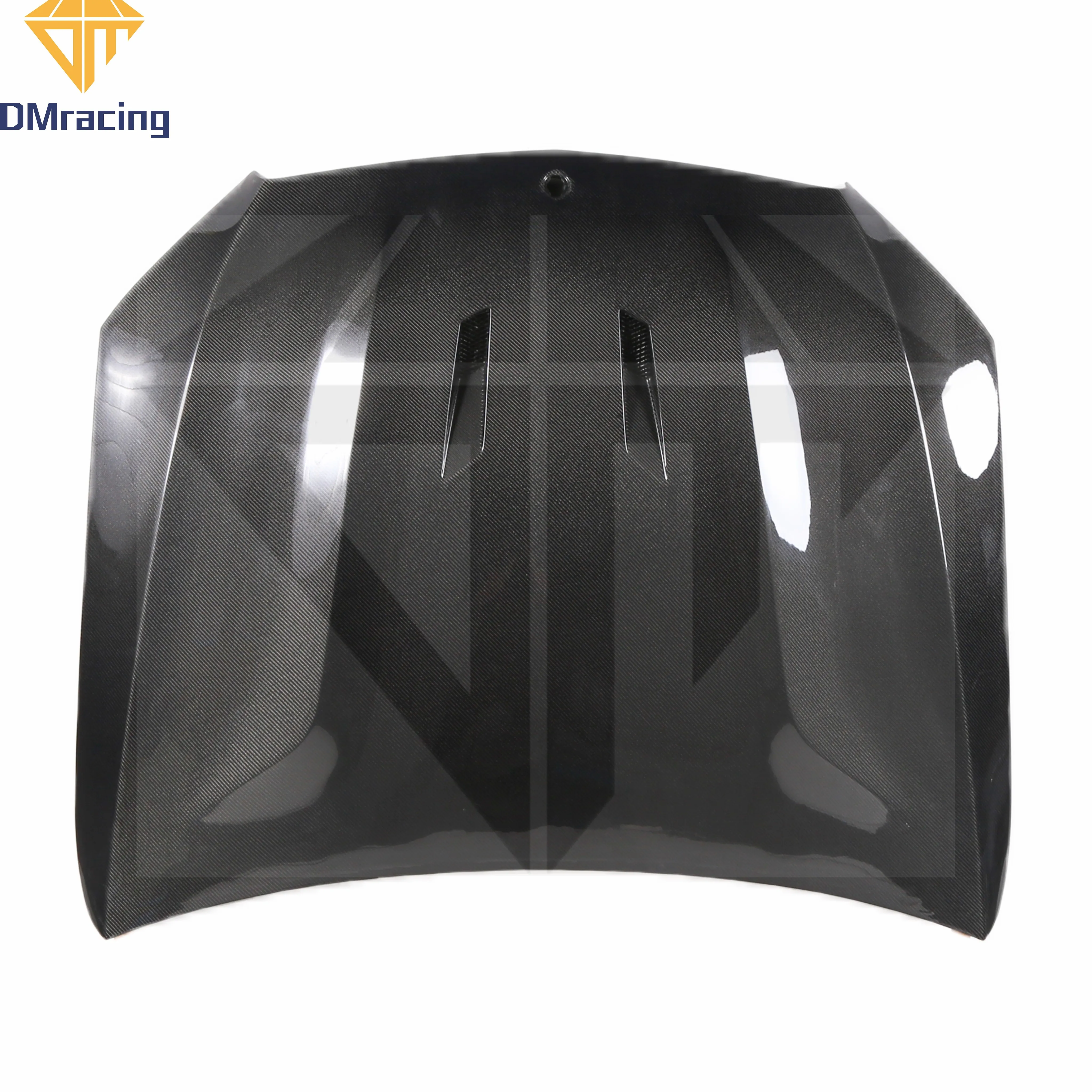 Black Series Style Carbon Fiber Hood Bonnet For Mercedes Benz C-class ...