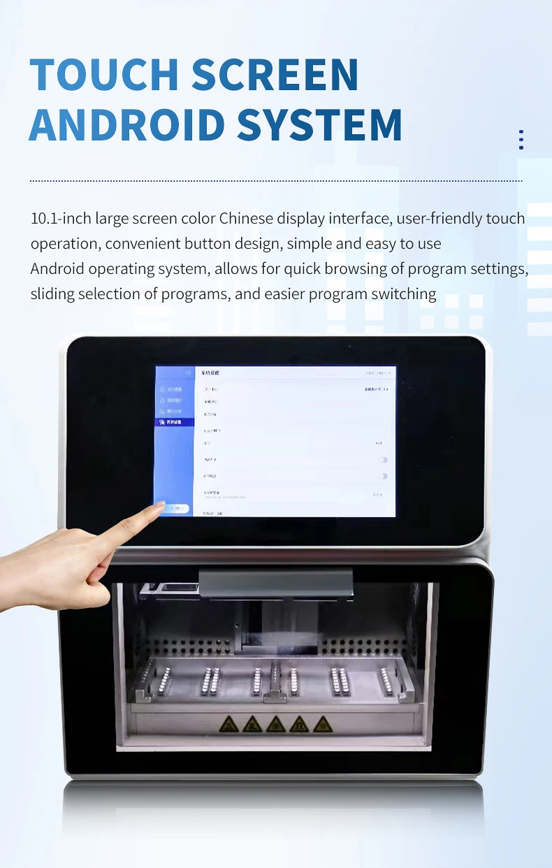 Automatic Nucleic Acid Extractor High-throughput Magnetic Bead Method Nucleic Acid Rapid ...