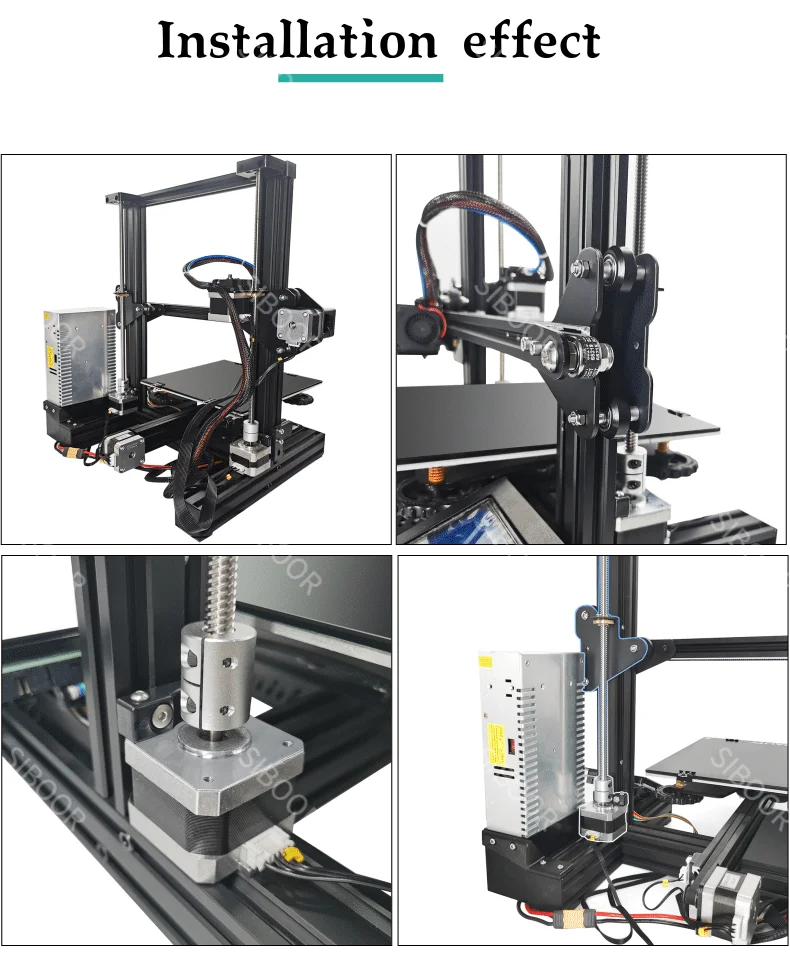 Dual Z Axis Upgrade Kits T8 With Lead Screw Stepper Motor For Creality ...