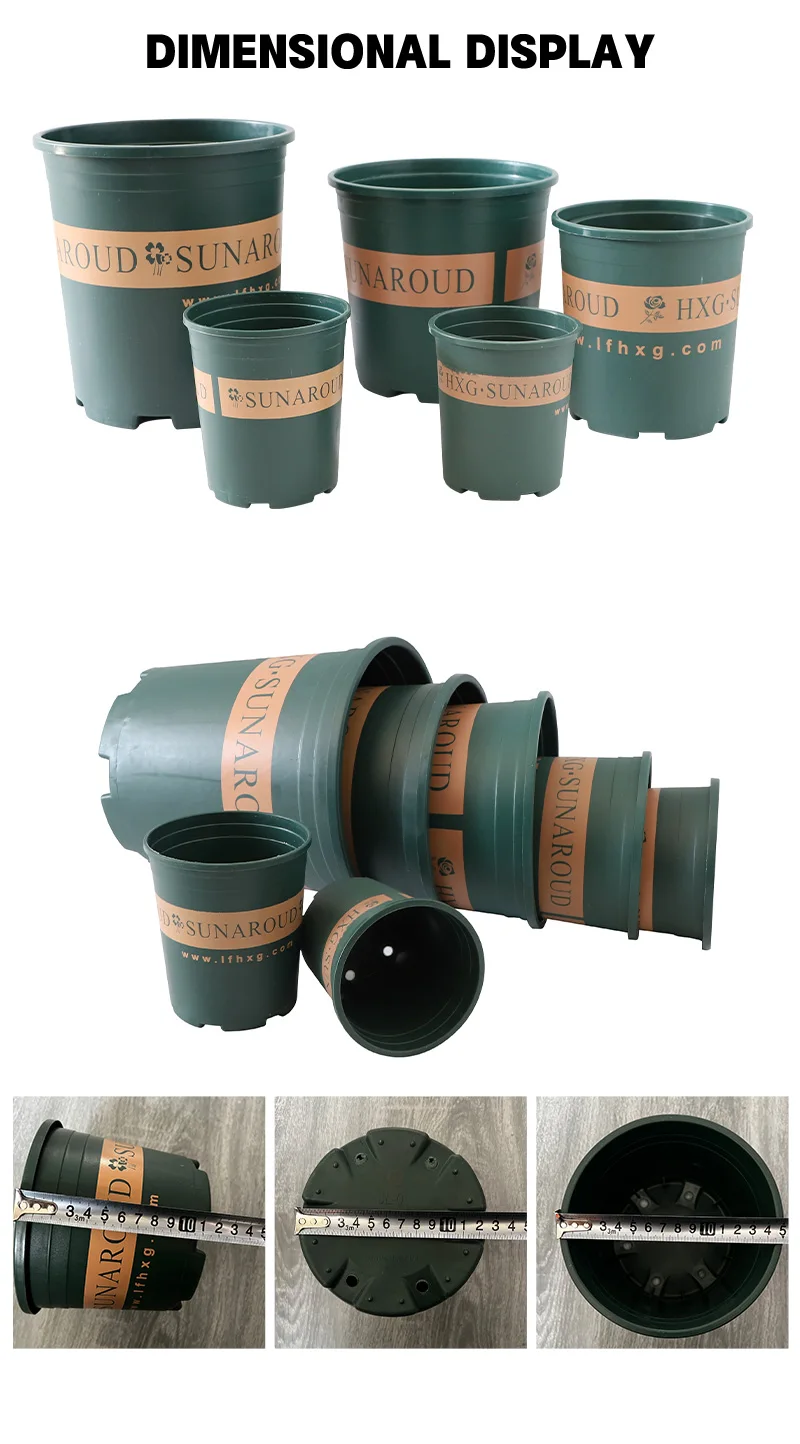 Wholesales Multiple Sizes Plant Nursery Pots Home Garden Transplant ...