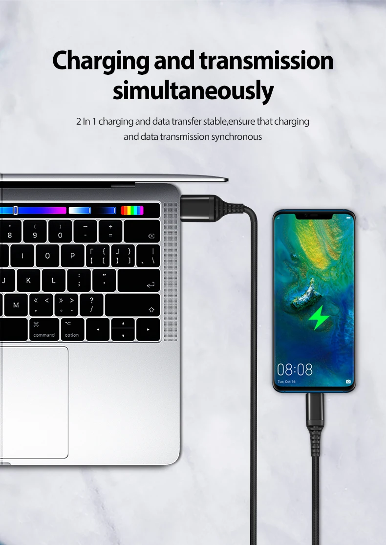 USB Type C Cable - Fast Charge & Sync Data Solutions