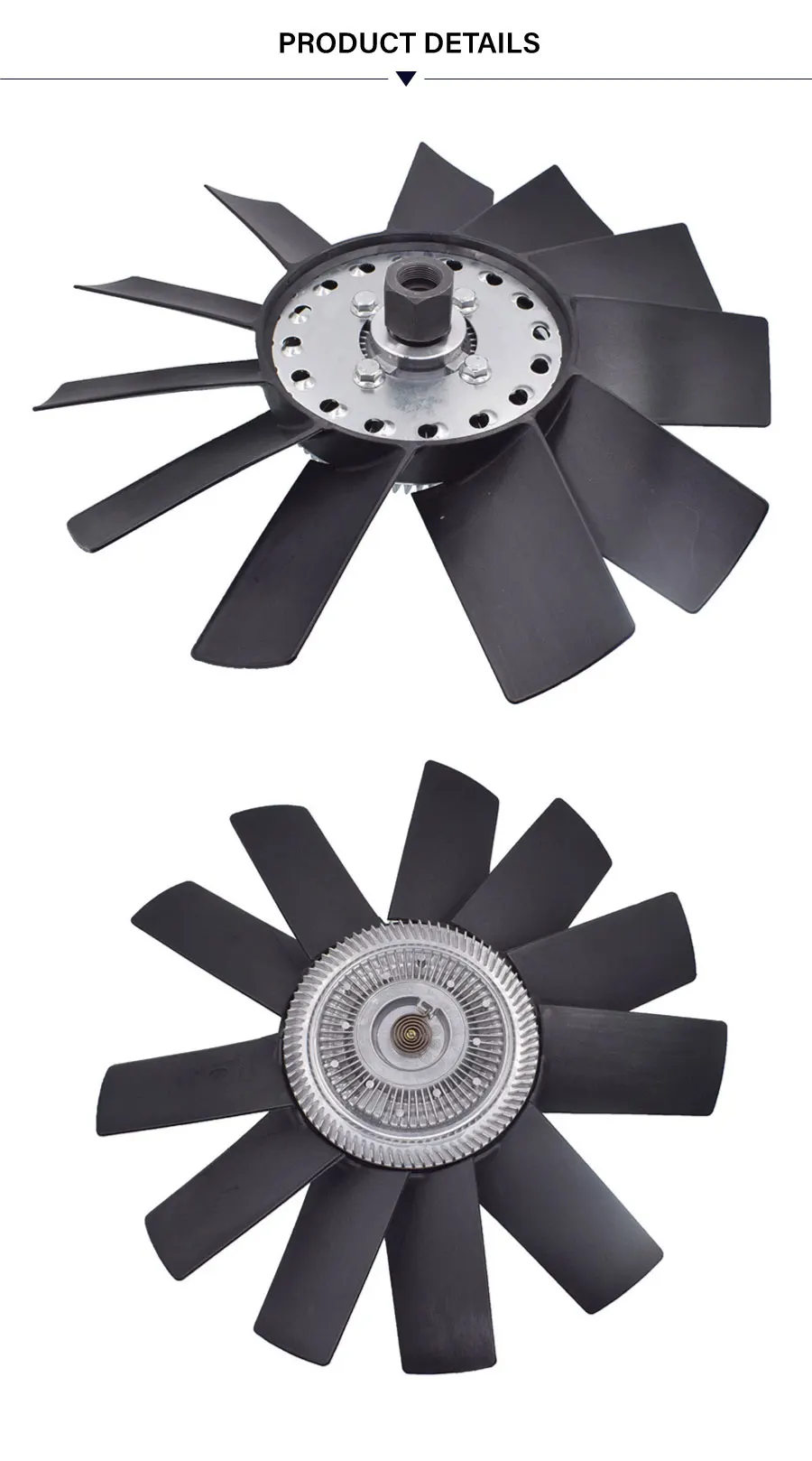 Original Ford Electric Fan Assembly Automotive Fan Blade Clutch Ford ...