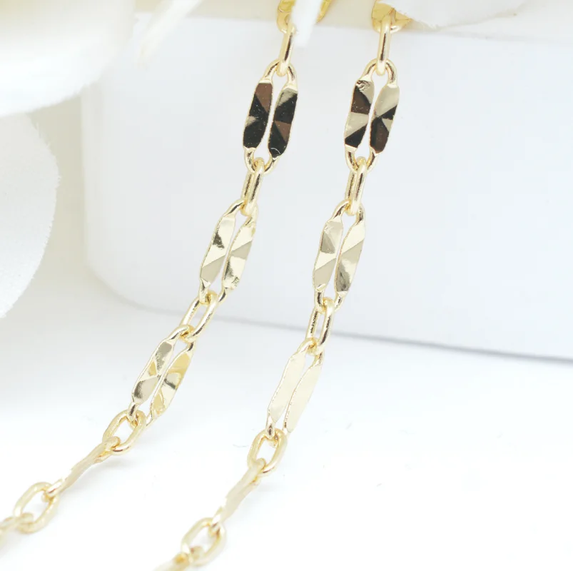 New Arrival High Quality 18K Gold Plated Lip Chain O Shaped Clavicle ...