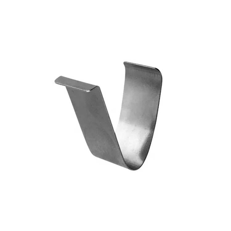 Custom Manufacturing V Shape Flat Sheet Metal Spring Clip - Buy Flat ...